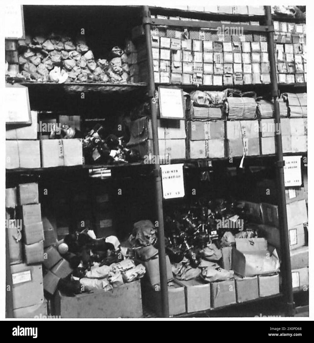 RAOC DEPOT - FELTHAM - Bad Binning Photographic negative , British Army ...