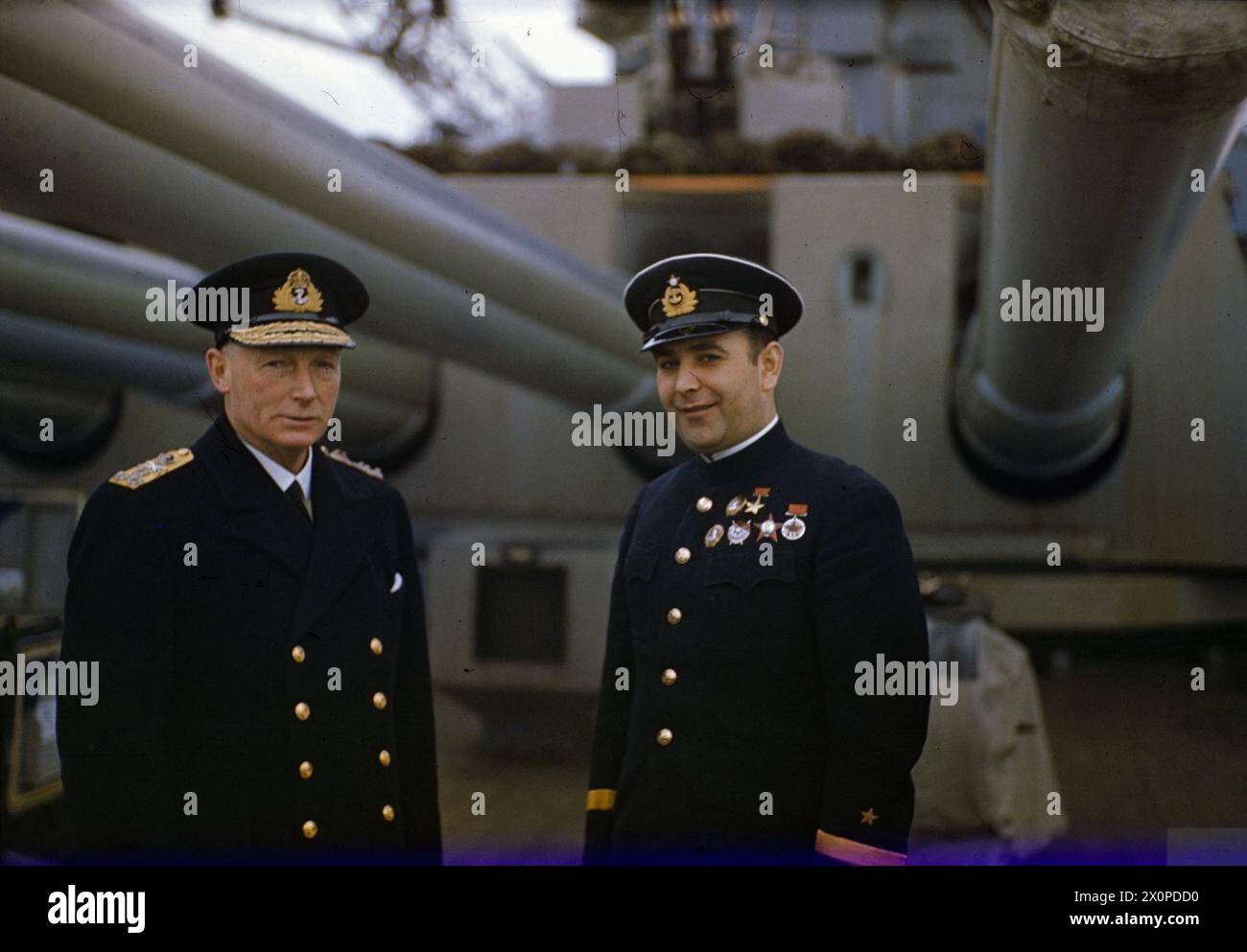 THE COMMANDER IN CHIEF HOME FLEET ON BOARD HMS KING GEORGE V, NOVEMBER ...