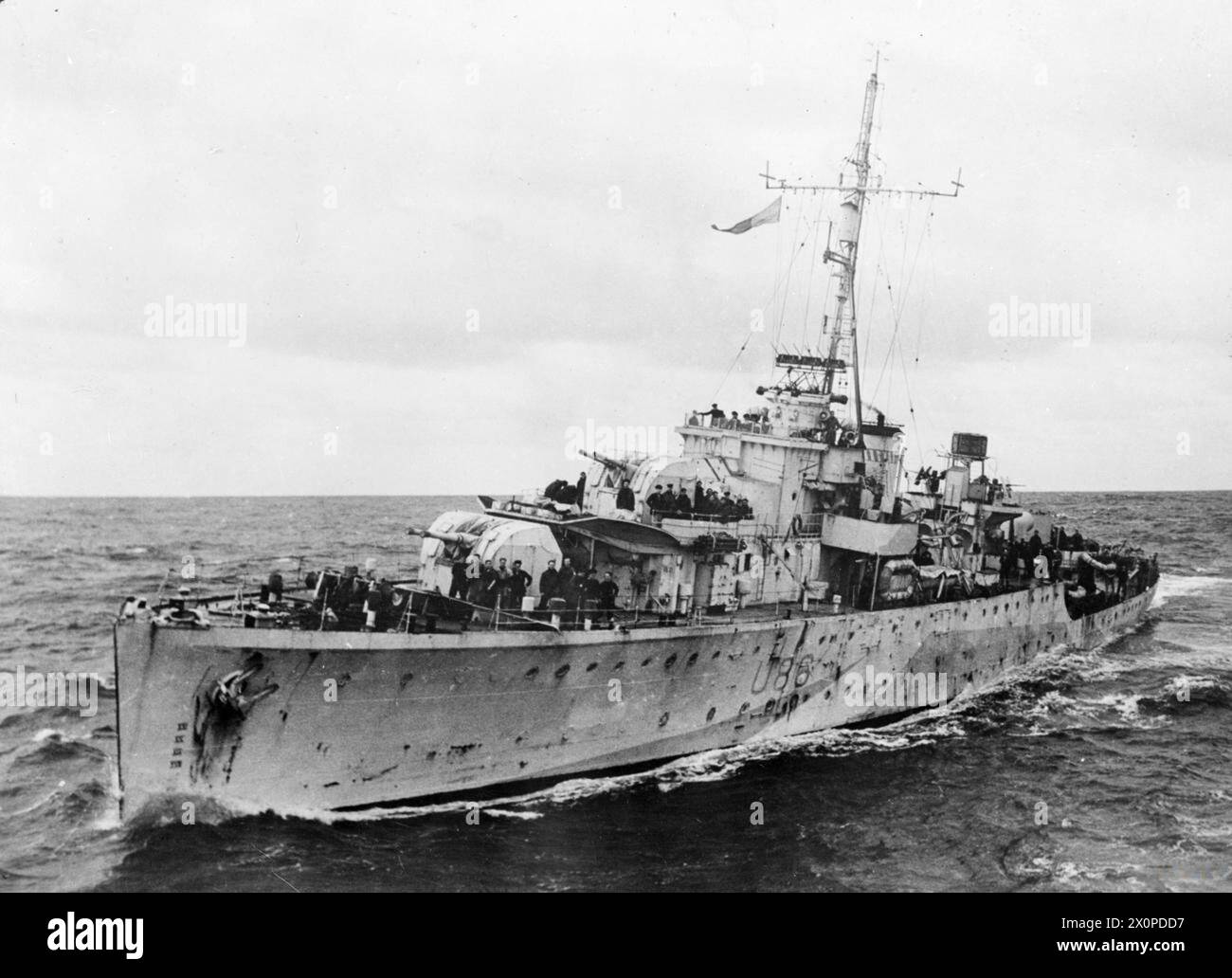 HMS PELICAN, BRITISH EGRET CLASS SLOOP. 1945? - , HMS Pelican Stock ...