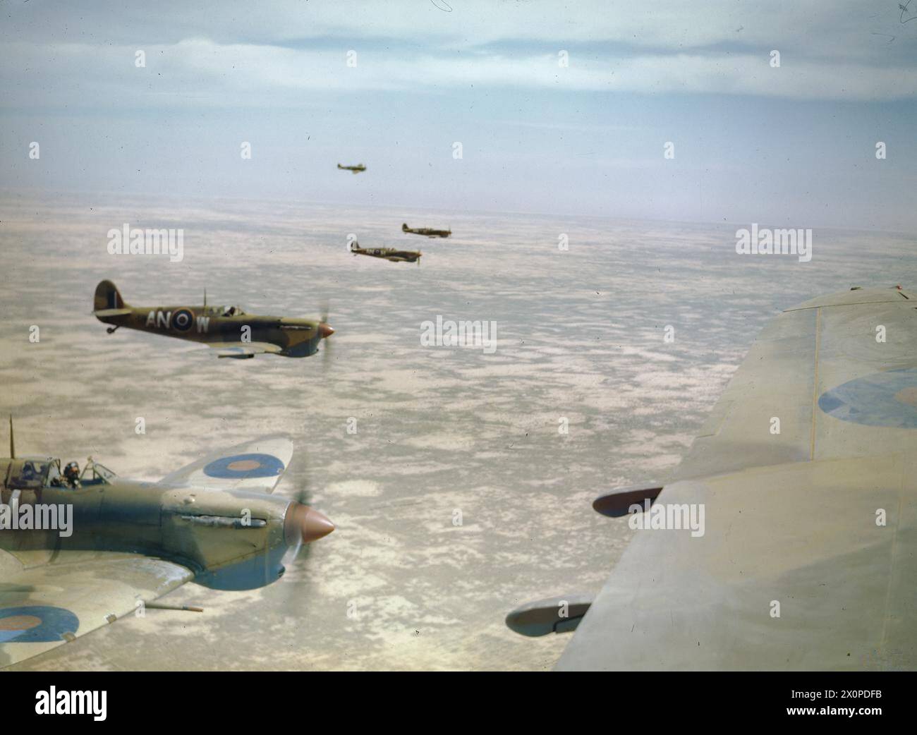 THE ROYAL CANADIAN AIR FORCE IN TUNISIA, APRIL 1943 - Supermarine ...