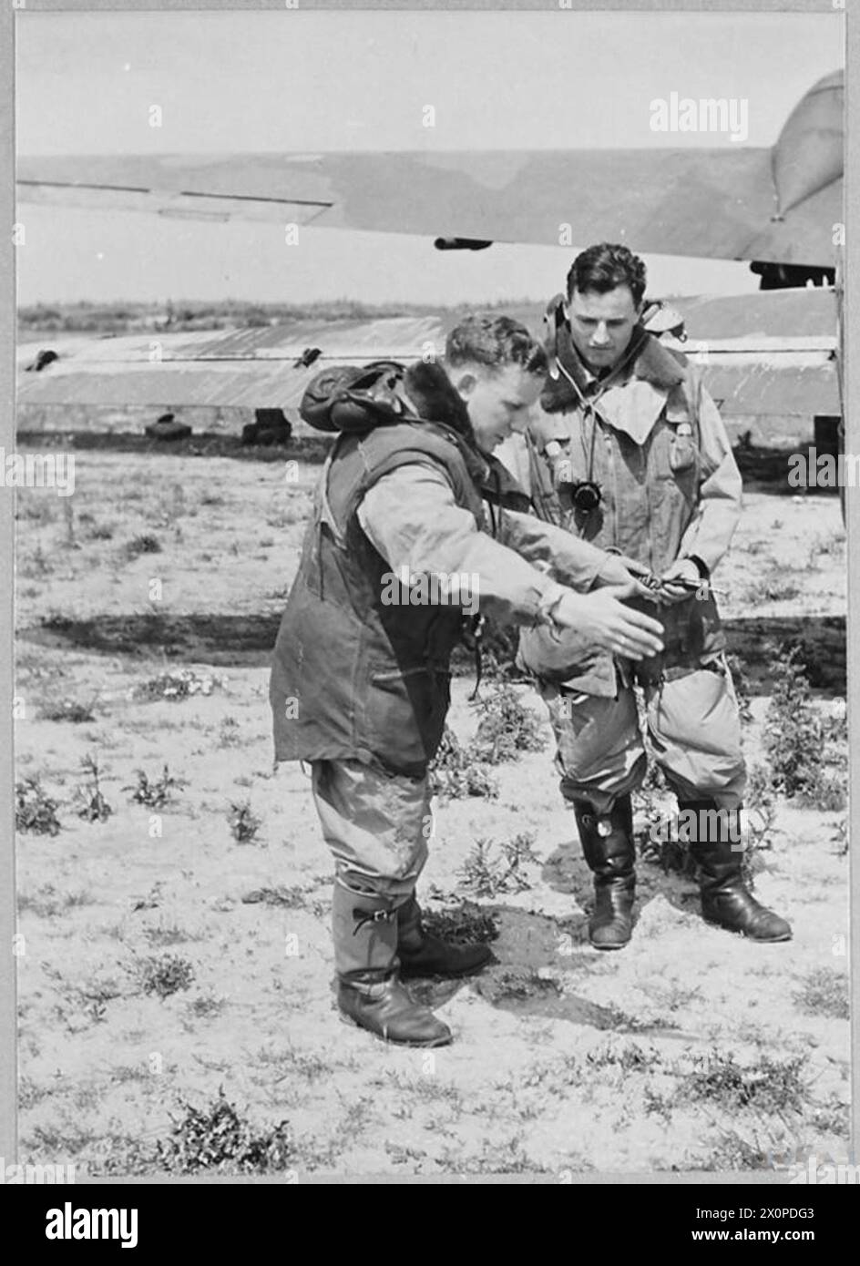 MASSED PHYSICAL TRAINING BY R.A.F. RECRUITS - Sergeant Box and Sergeant ...