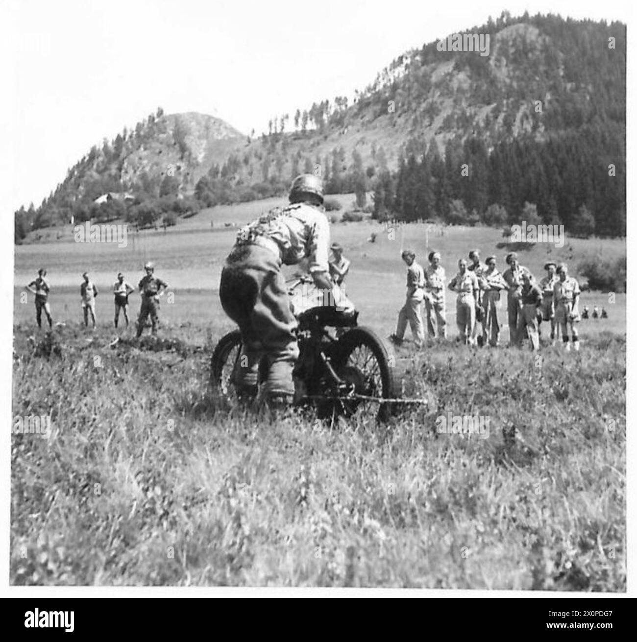 Motorcycle trial riding hi-res stock photography and images - Alamy