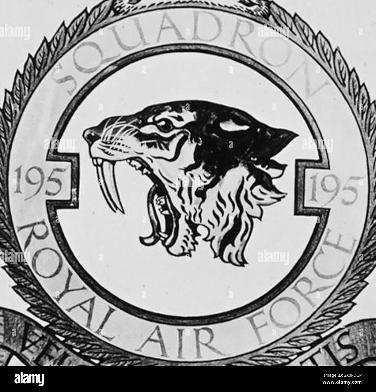 Sabre tooth tigers Black and White Stock Photos & Images - Alamy