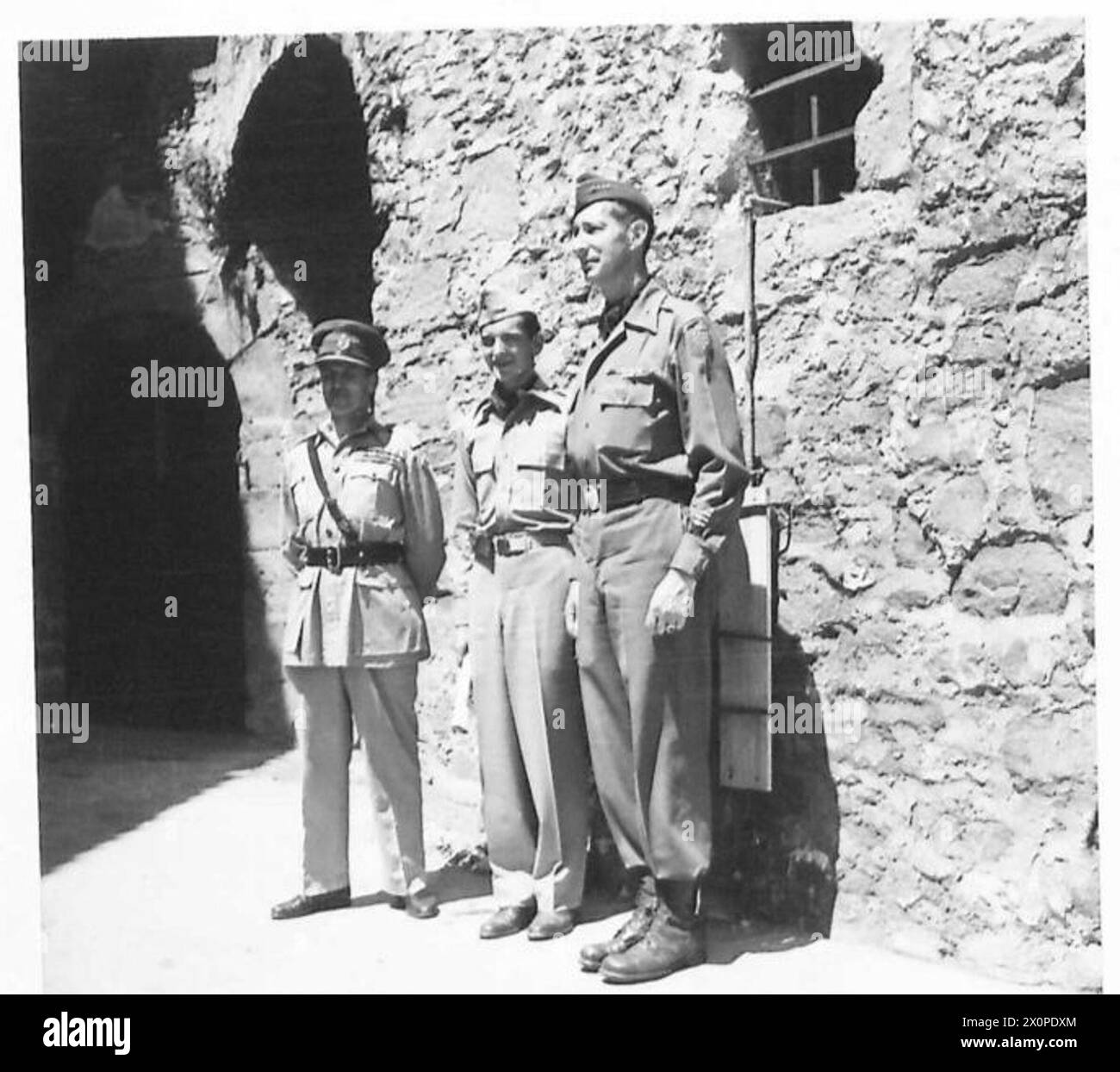 TRIESTE : VARIOUS - On 25th June 1945, General Mark W. Clark visited ...