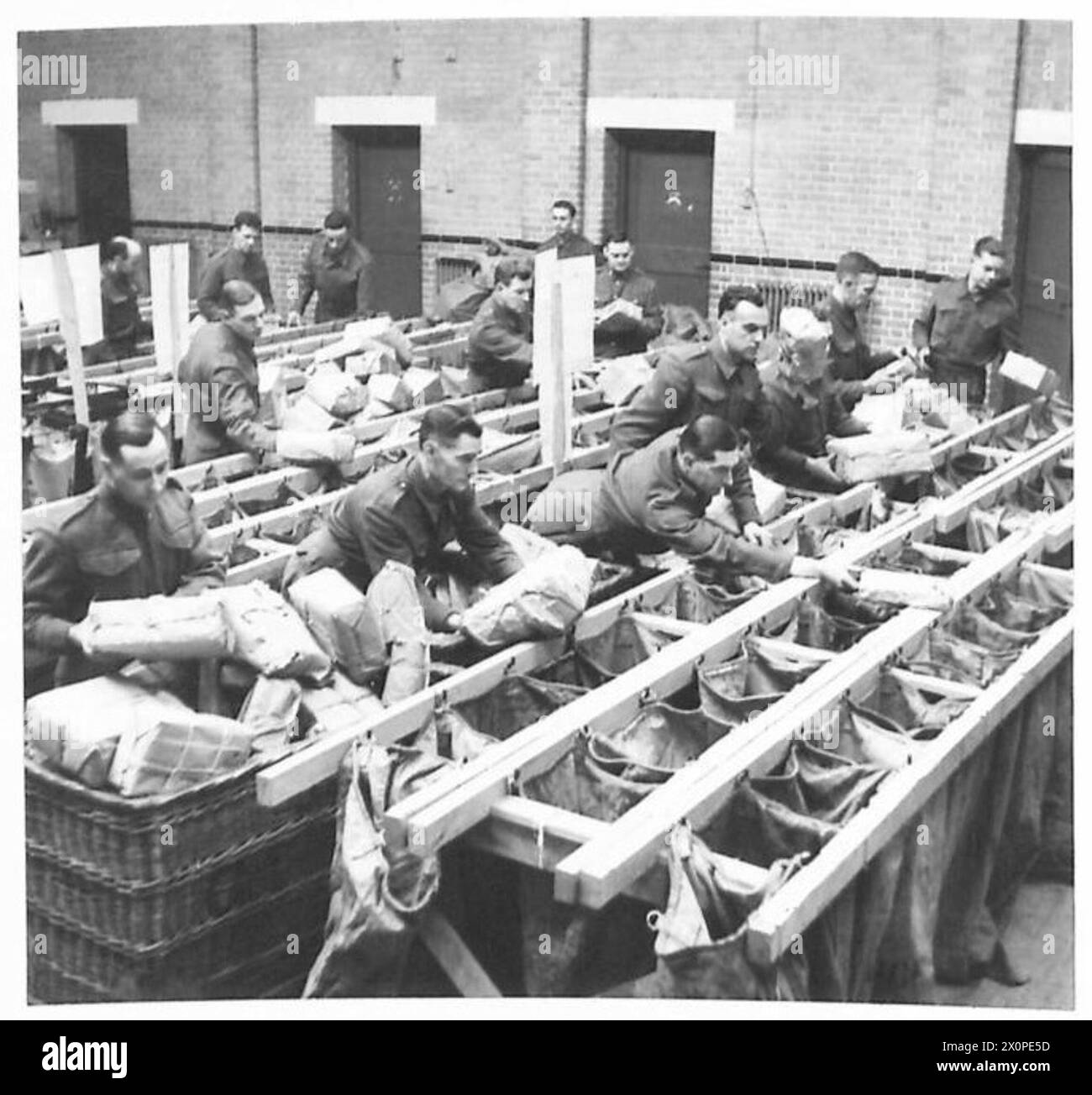 THE ARMY POSTAL SERVICE - Another aspect of the men of the Army Postal ...