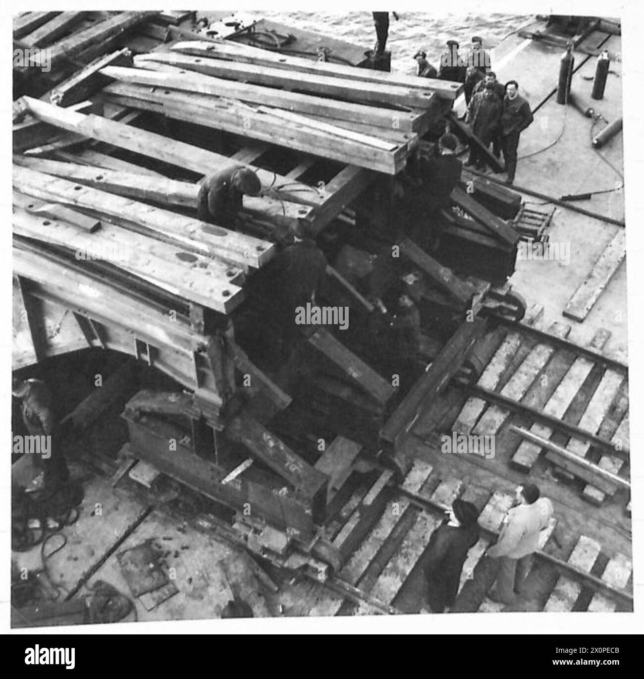 SPECIAL ASSIGNMENT FOR TN.5 [b] - Overhead view of rear bogey traversed ...