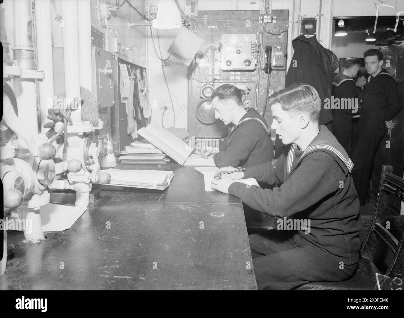 On board HMS Shropshire, Royal Navy coders decipher messages from other ...