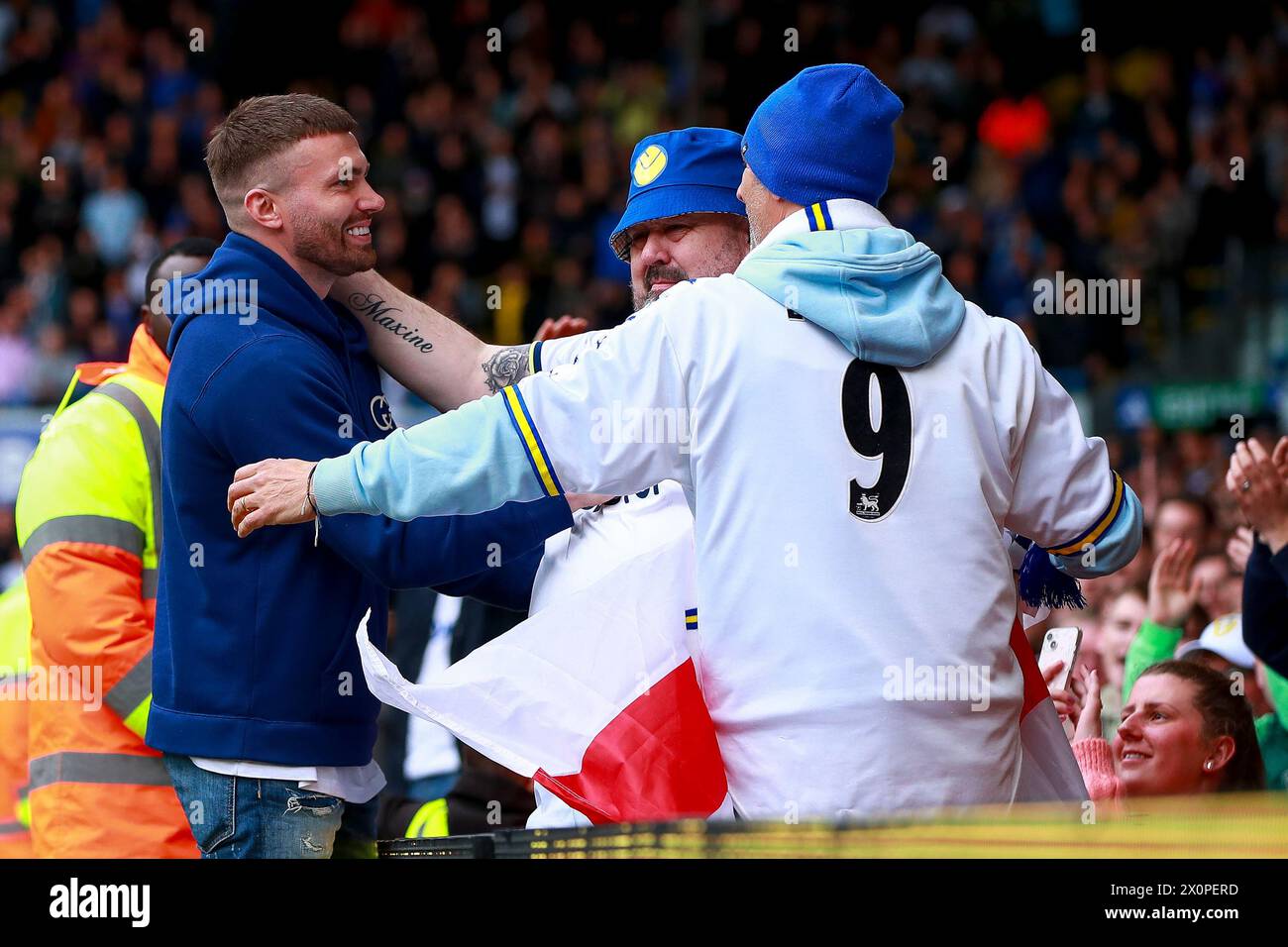 Leeds, UK. 13th Apr, 2024. Former Leeds United player Stuart Dallas ...