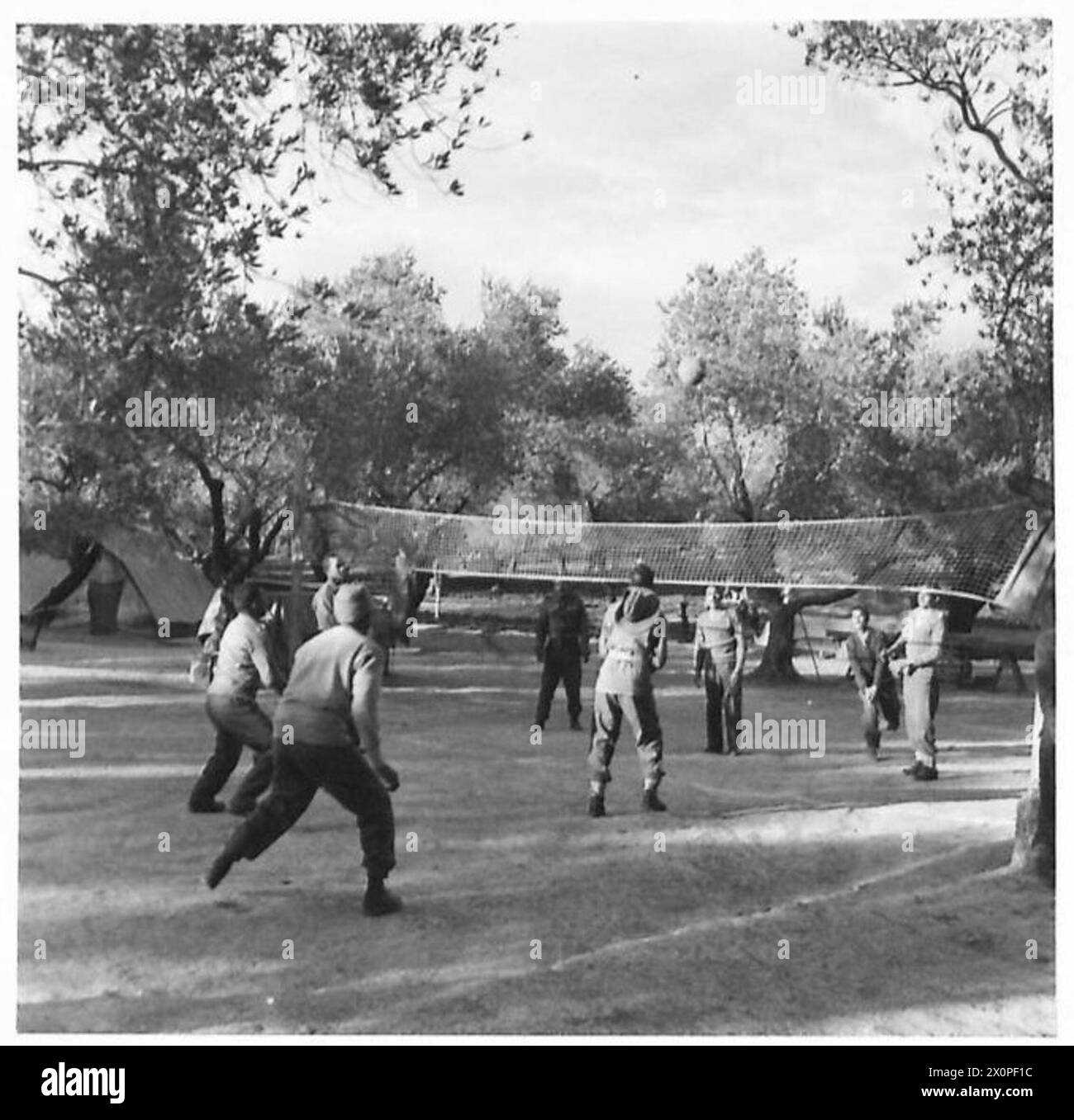 INDIAN MULE PACK COMPANIES - Indians playing "Volley Ball" one of their ...