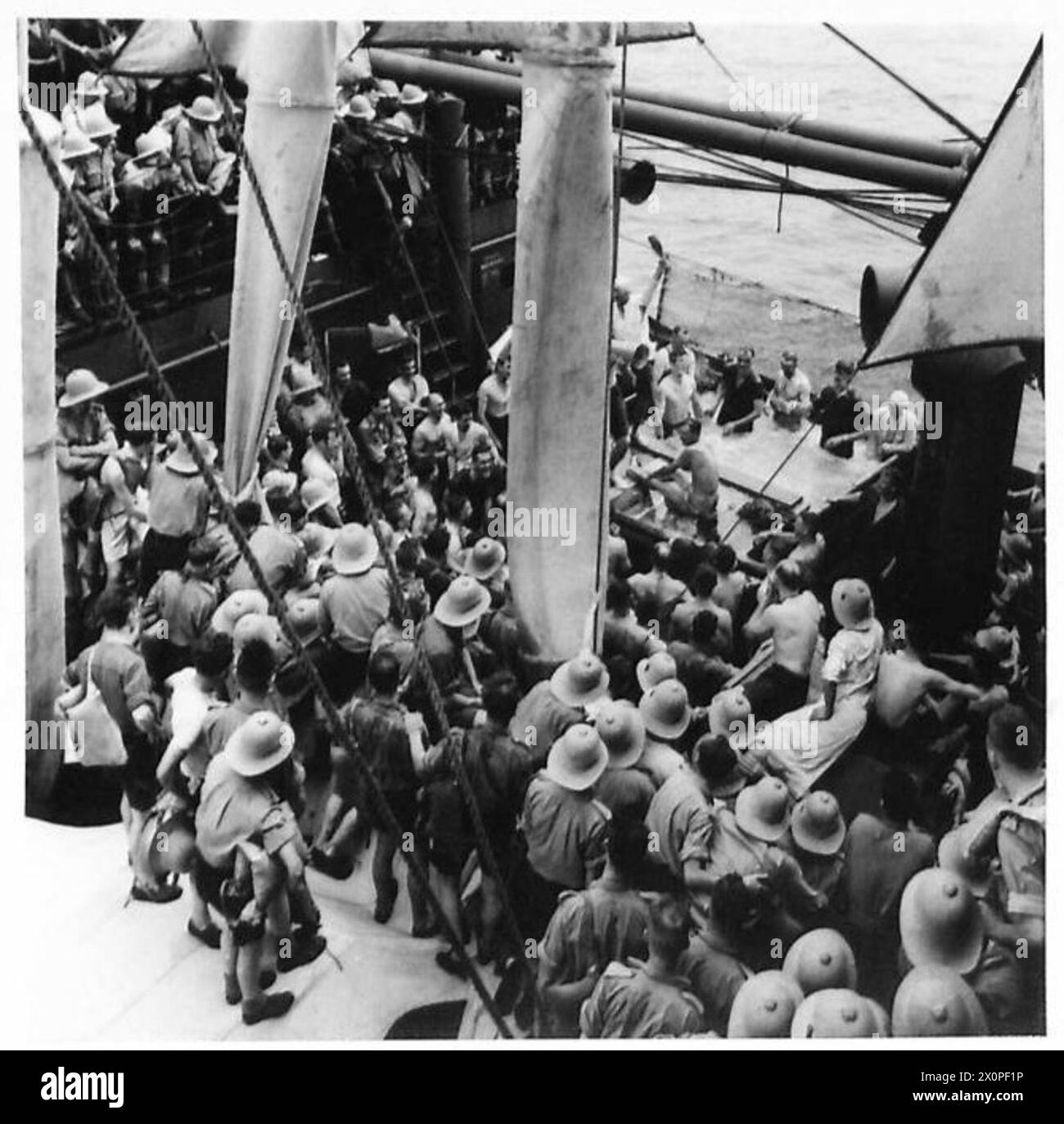 Convoy on ship Cut Out Stock Images & Pictures - Alamy