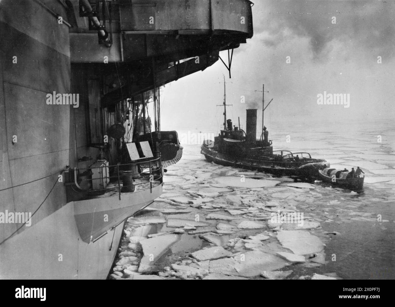 THE ROYAL NAVY DURING THE SECOND WORLD WAR - A motor-boat from HMS ...