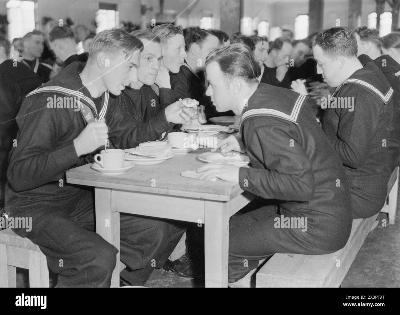 John Smith at HMS Raleigh naval training base in Torpoint, Plymouth ...