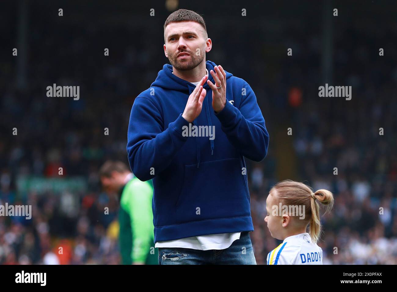 Leeds, UK. 13th Apr, 2024. Former Leeds United player Stuart Dallas ...