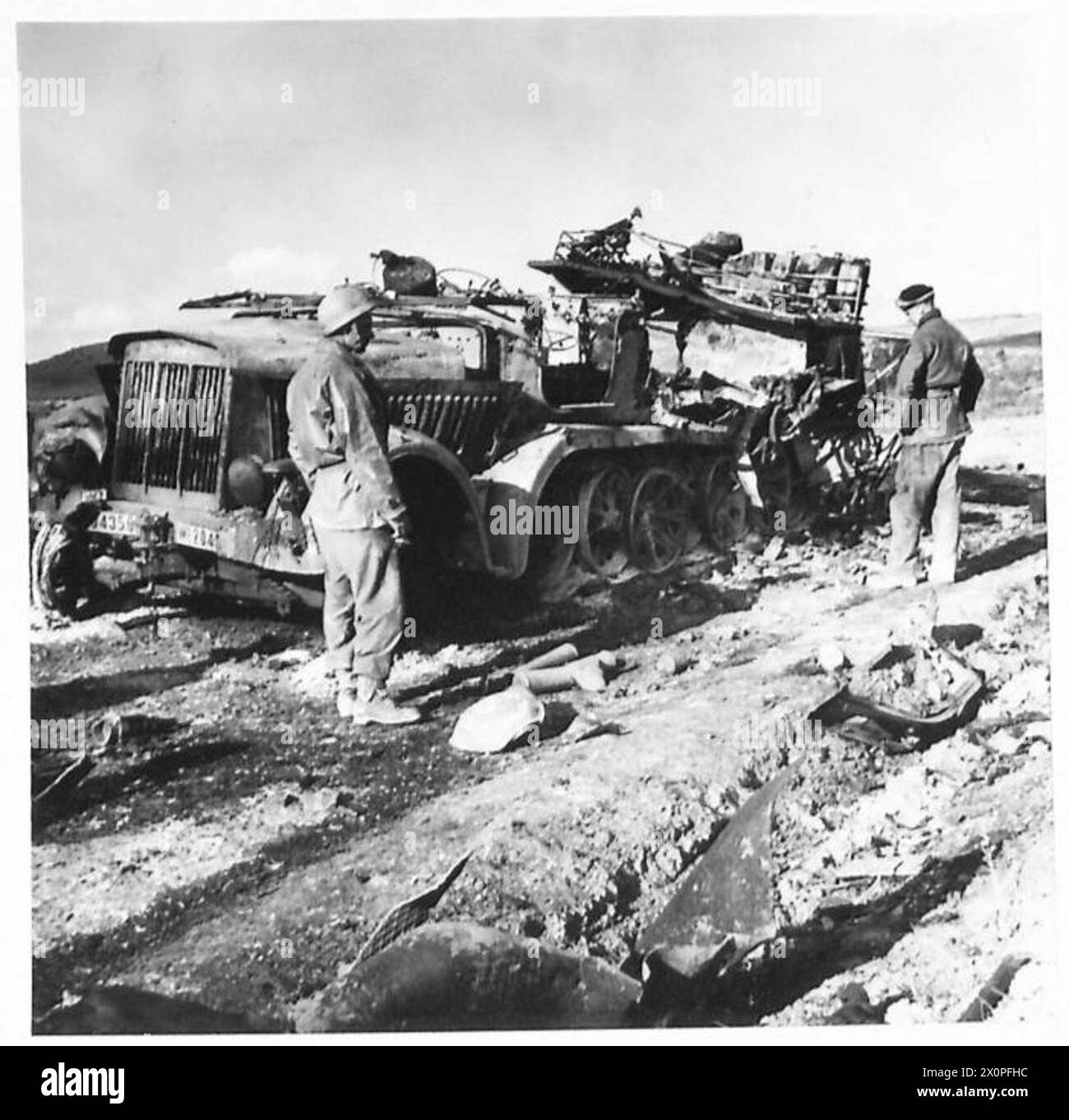 Destroyed lorry Cut Out Stock Images & Pictures - Alamy