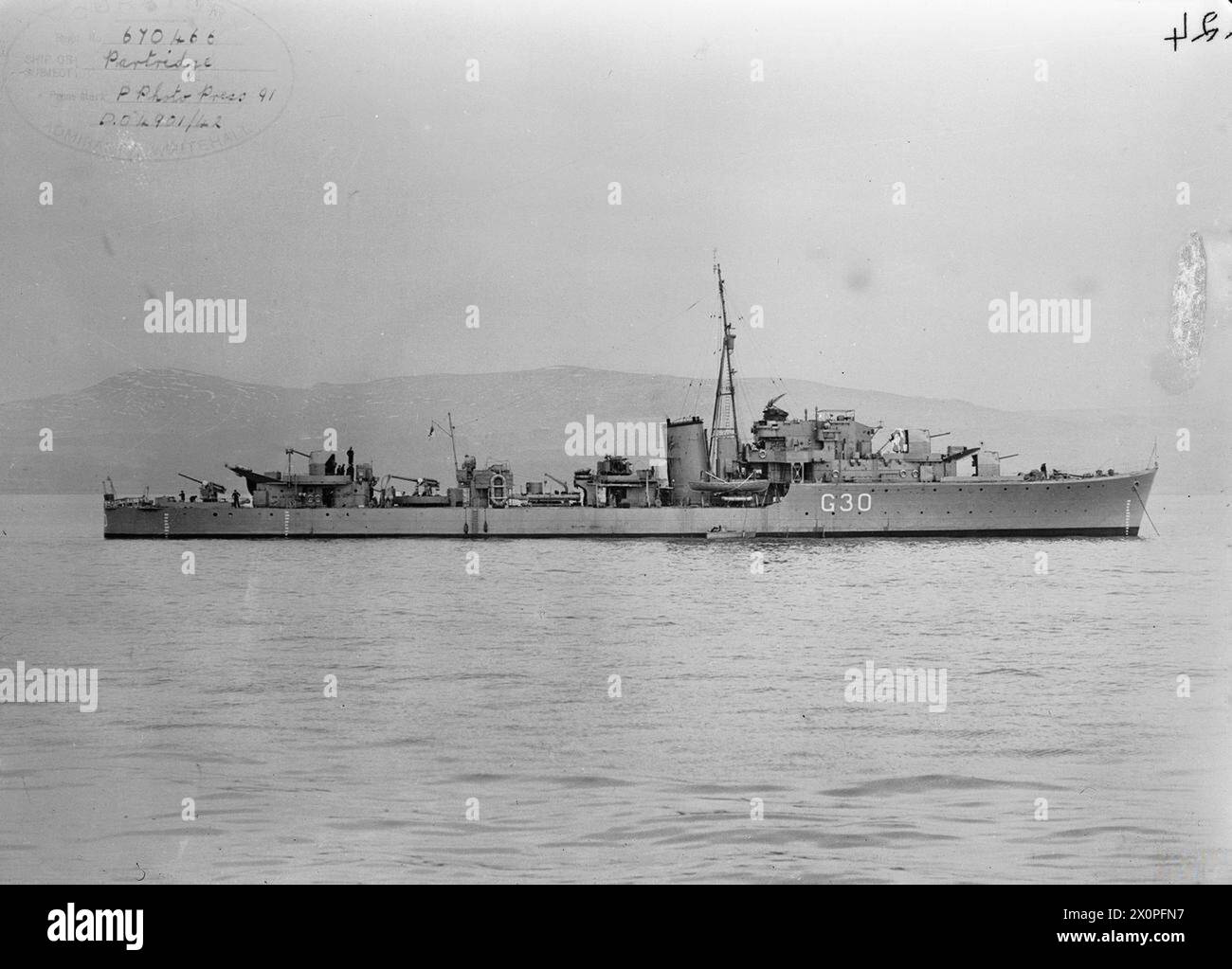 Hms partridge hi-res stock photography and images - Alamy