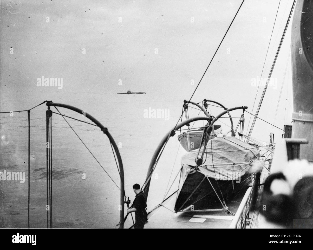 HM SUBMARINE SNAPPER GOES OUT ON TORPEDO FIRING PRACTICE. 1940, ON ...