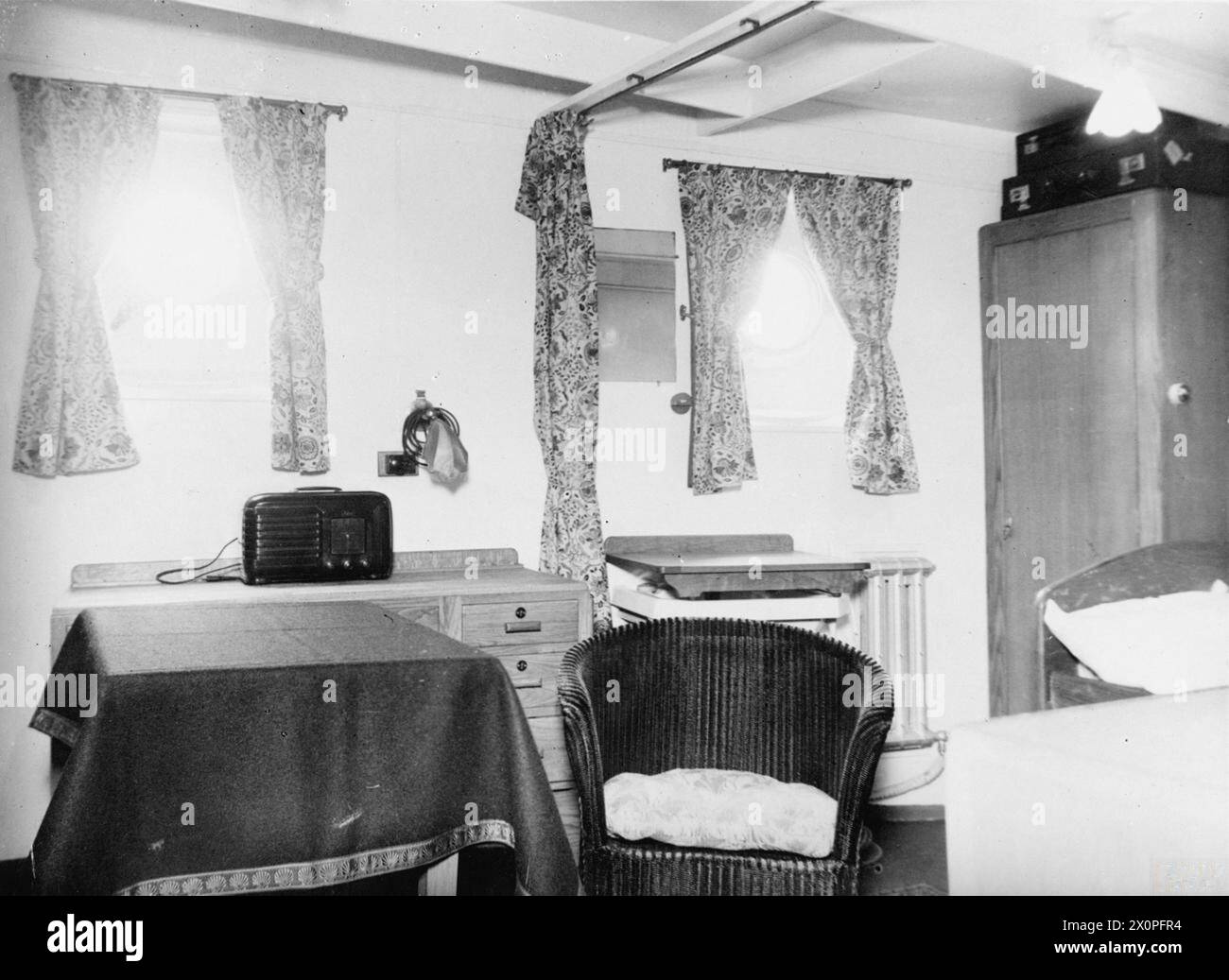 ACCOMMODATION ON BOARD A TANKER. 1941. UP TO DATE ACCOMMODATION ON ...