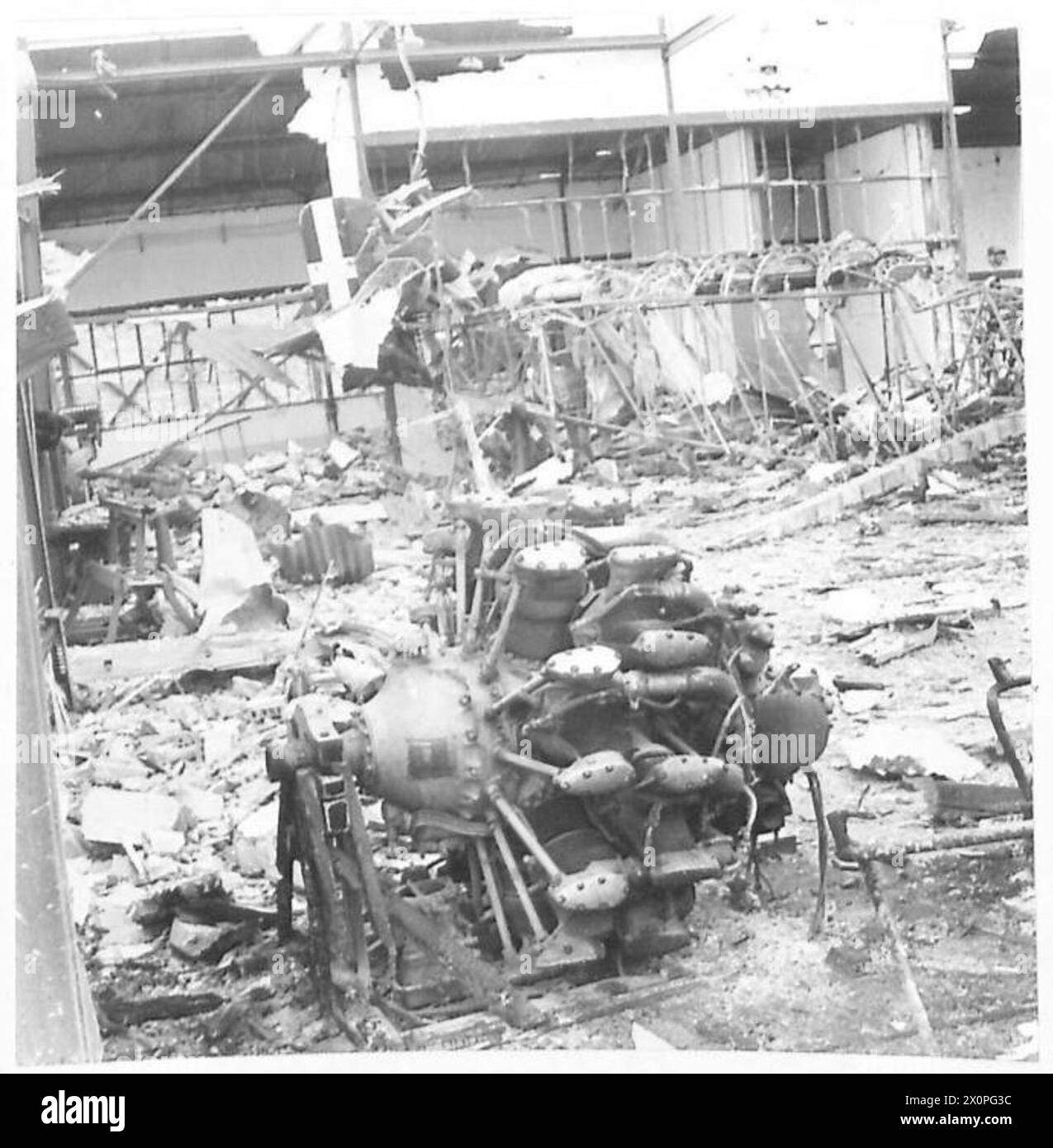 Hangars at Tunis Airport are heavily damaged and unusable, marking ...