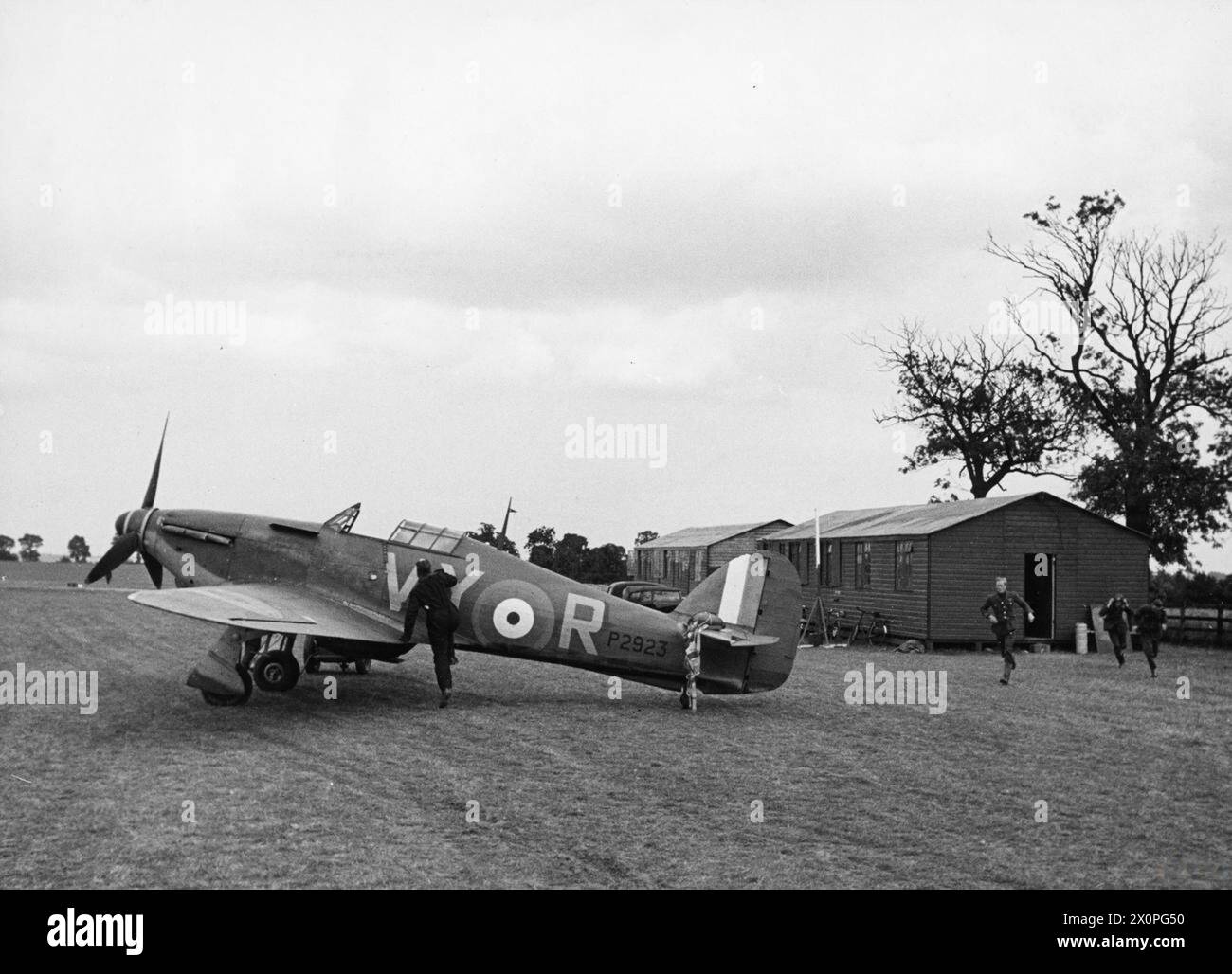 Raf fighter pilots running hi-res stock photography and images - Alamy