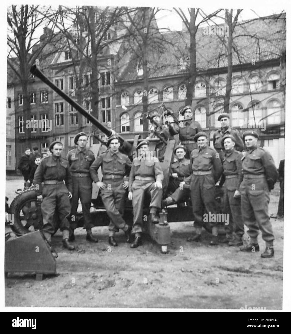 "THE MANXMEN" - Gnr. Corkhill J.E.R.A., Ramsey; L/Bdr Scarffe C.J. RA, Braaid; L/Bdr Watterson D ...