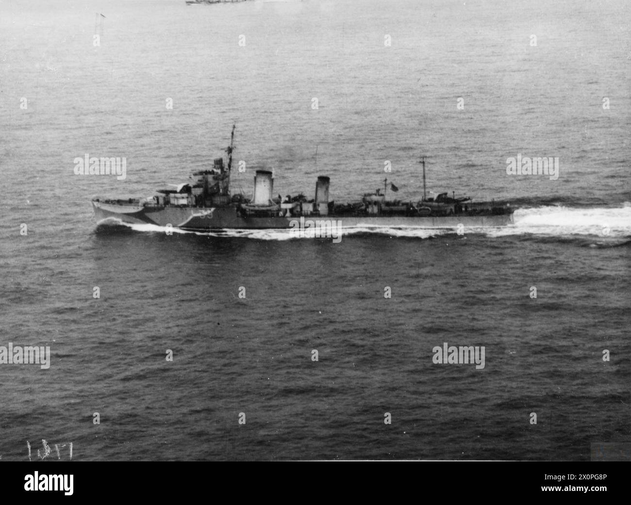 HMS AMAZON - Underway at sea. Pennant No D39 , Royal Navy, AMAZON (HMS ...