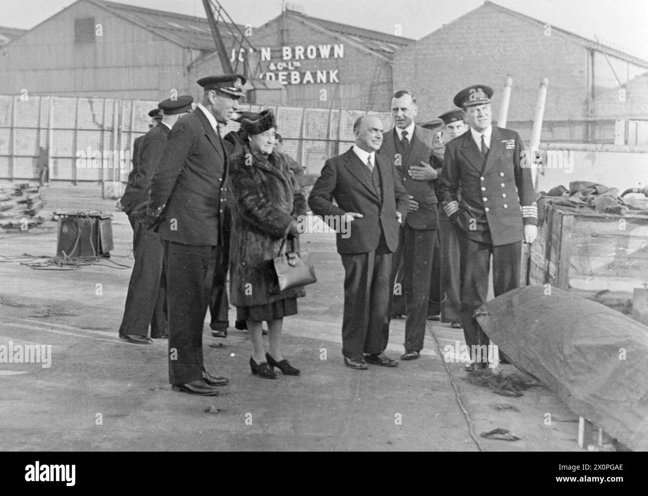 THE AIRCRAFT CARRIER HMS INDEFATIGABLE. 7 NOVEMBER 1944. - The Mayor ...