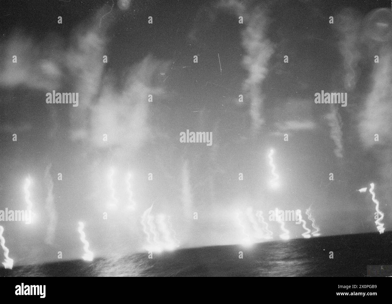 ILLUMINATING TRIALS. 19 JULY 1941, IN THE WESTERN APPROACHES. THE ...