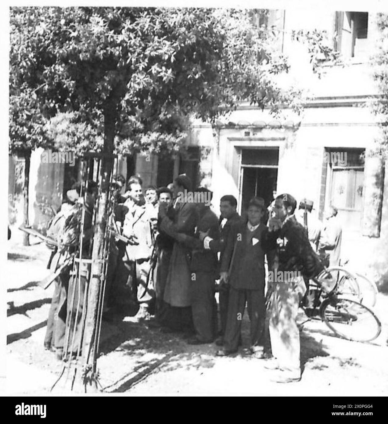 The German garrison surrenders on the southern Lido in Venice, where ...