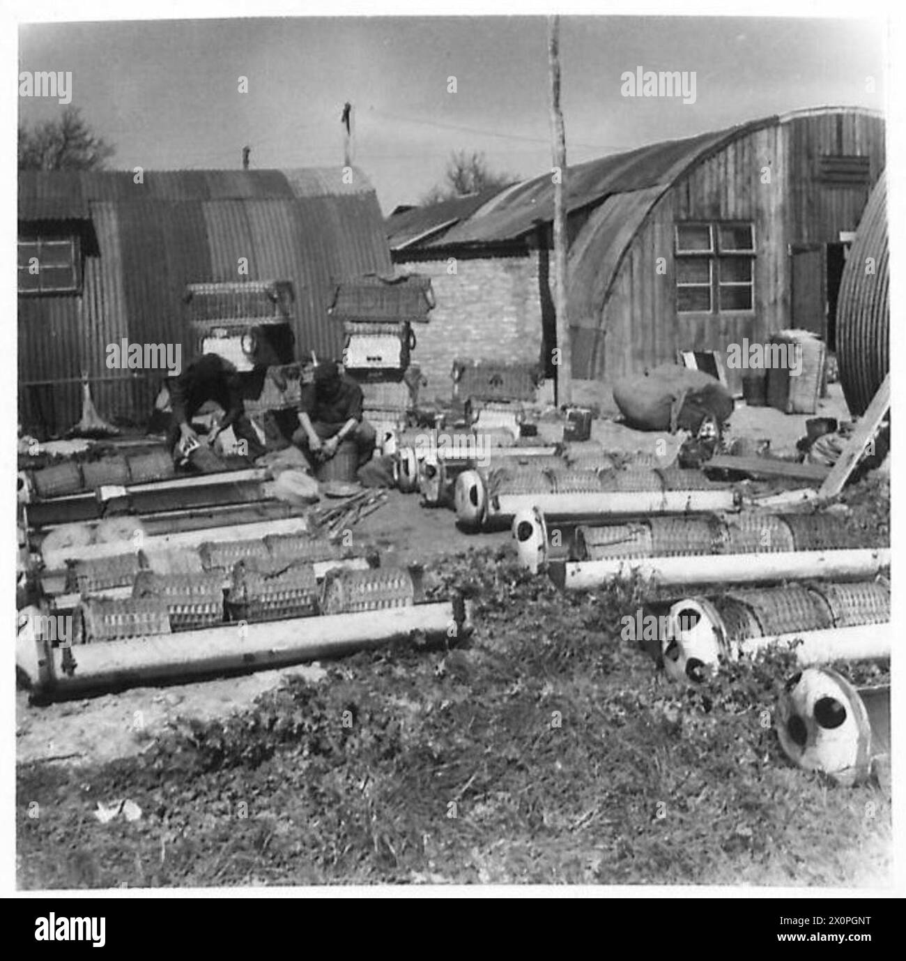 127 Para Field Ambulance units transport glucose, saline, and blood ...