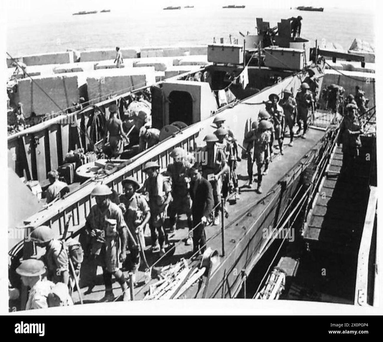 THE BRITISH ARMY IN NORTH AFRICA, SICILY, ITALY, THE BALKANS AND ...