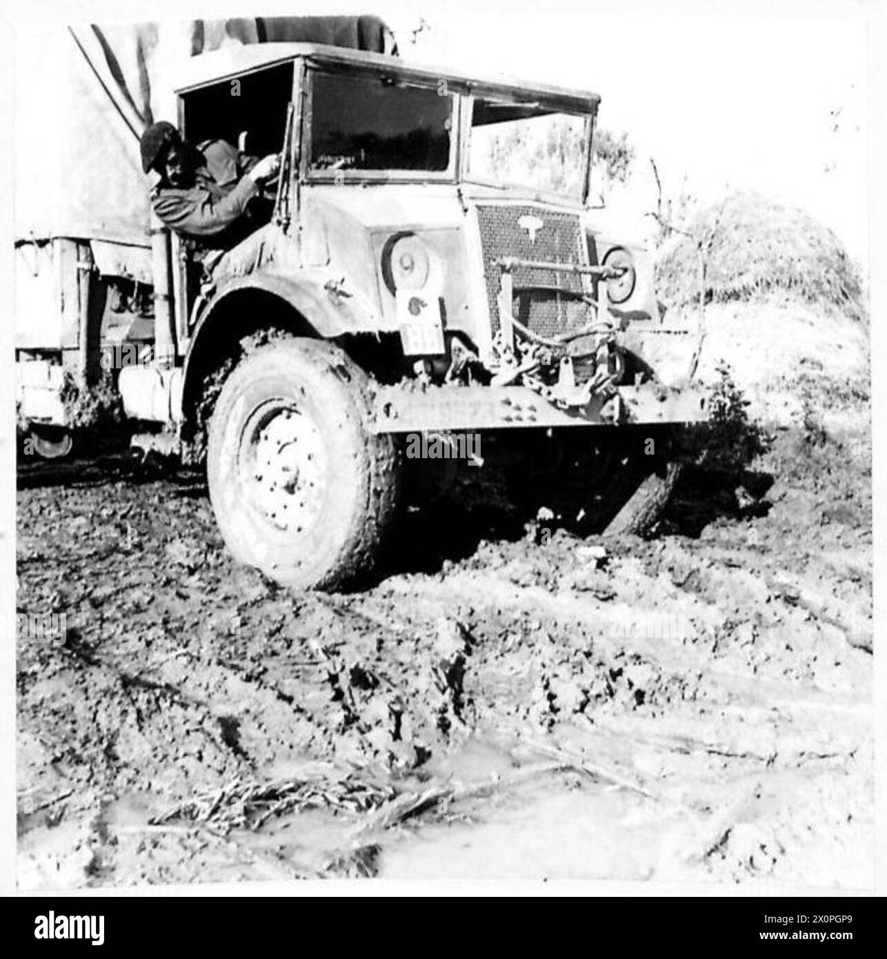 ITALY : EIGHTH ARMY - Tpr. A.R. Bagley of 34 Leicester Street ...