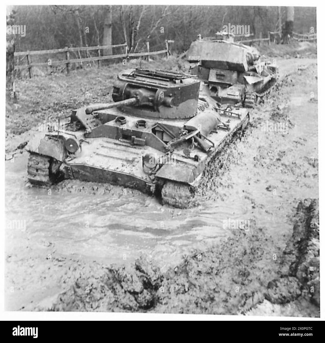 Muddy tank Black and White Stock Photos & Images - Alamy