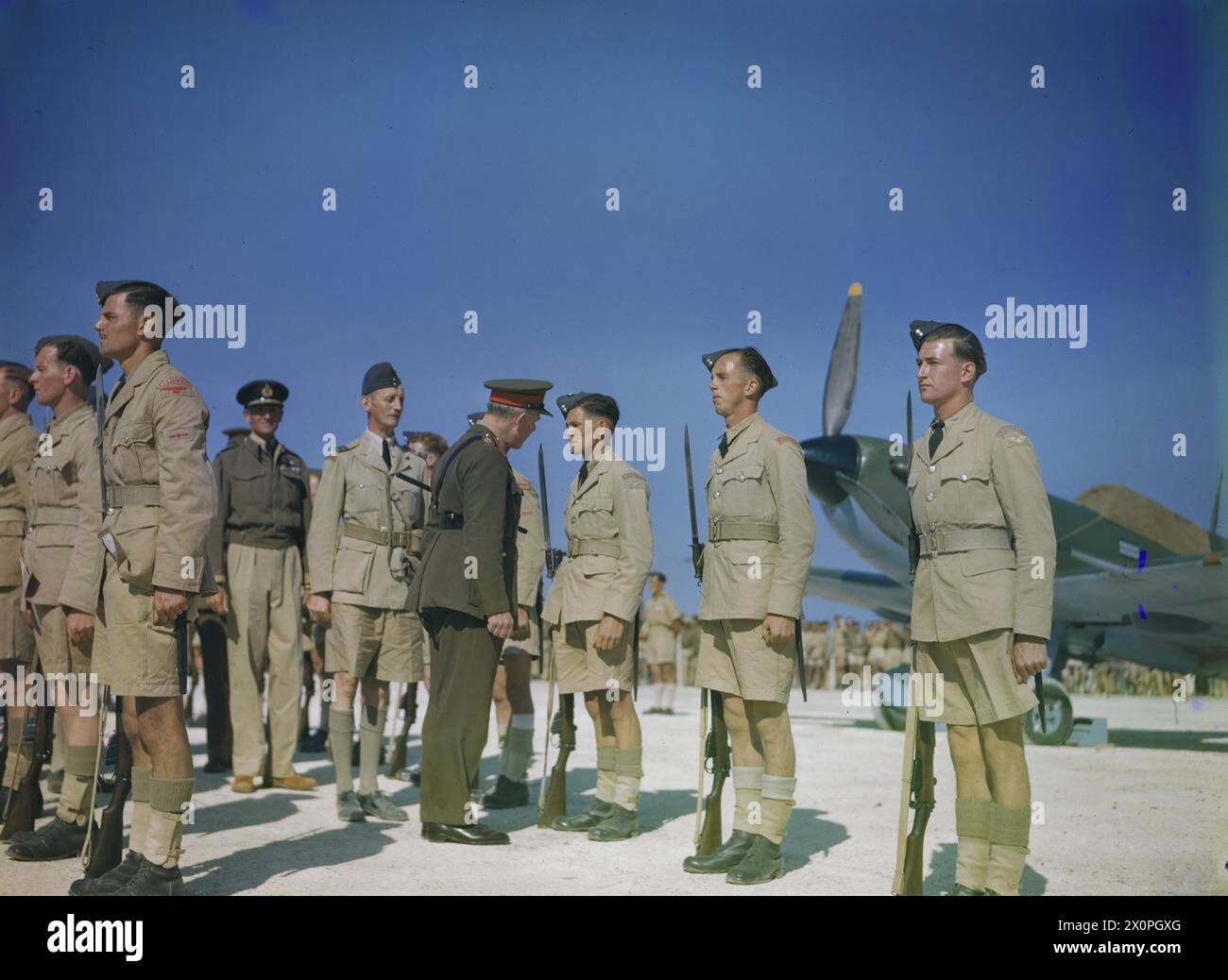 THE ROYAL AIR FORCE IN MALTA, MAY 1943 - Lord Gort, Governor of Malta ...