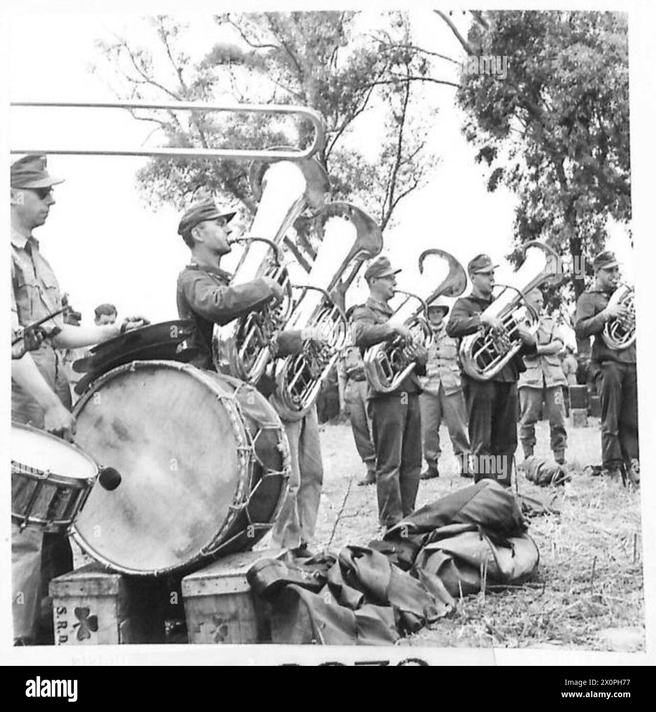 Captured enemy positions Black and White Stock Photos & Images - Alamy