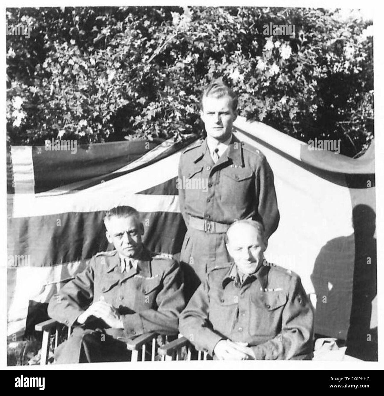 Czech Military Mission representatives visit 21 Army Group headquarters ...