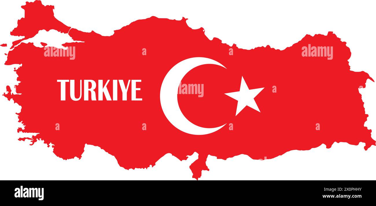 Turkiye map hi-res stock photography and images - Alamy