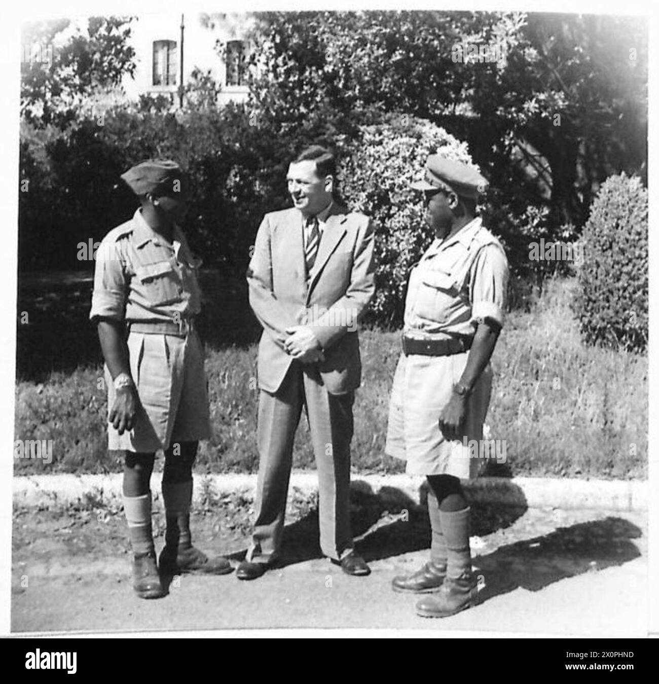 Lieutenant Colonel C.N. Arden Clarke, Resident Commissioner of ...
