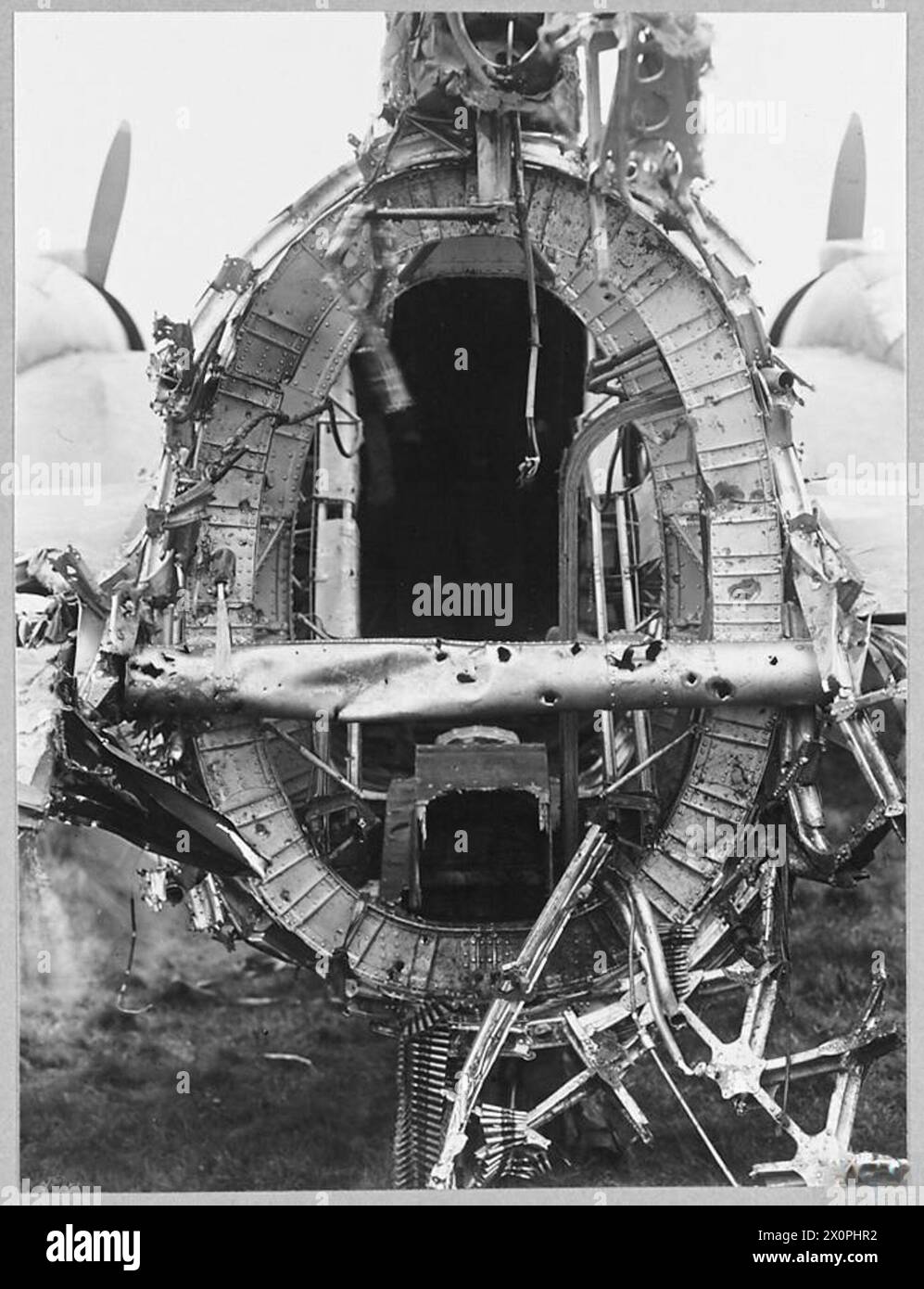 C.G.M. FOR CANADIAN PILOT WHO BROUGHT WRECKED WELLINGTON BACK FROM ...