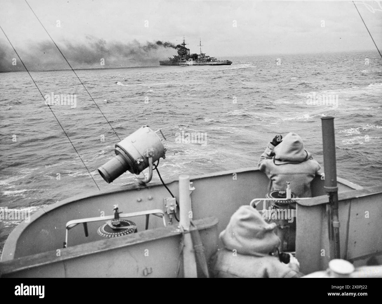 Hms warspite 1944 hi-res stock photography and images - Alamy