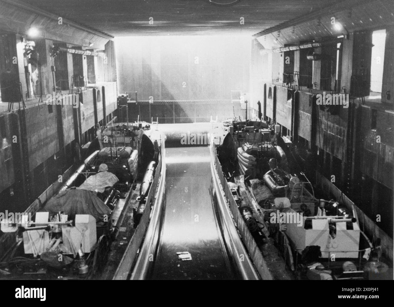 Captured image of German fast light craft loaded and ready for patrol ...