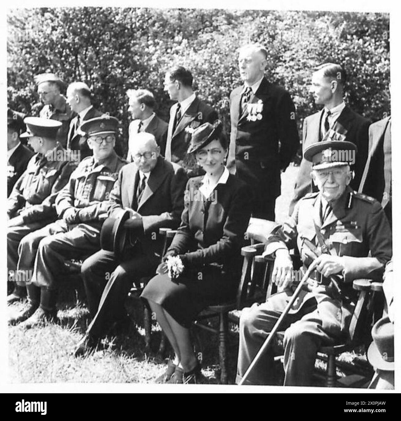HRH the Duchess of Kent inspects a battalion of the Oxfordshire and ...