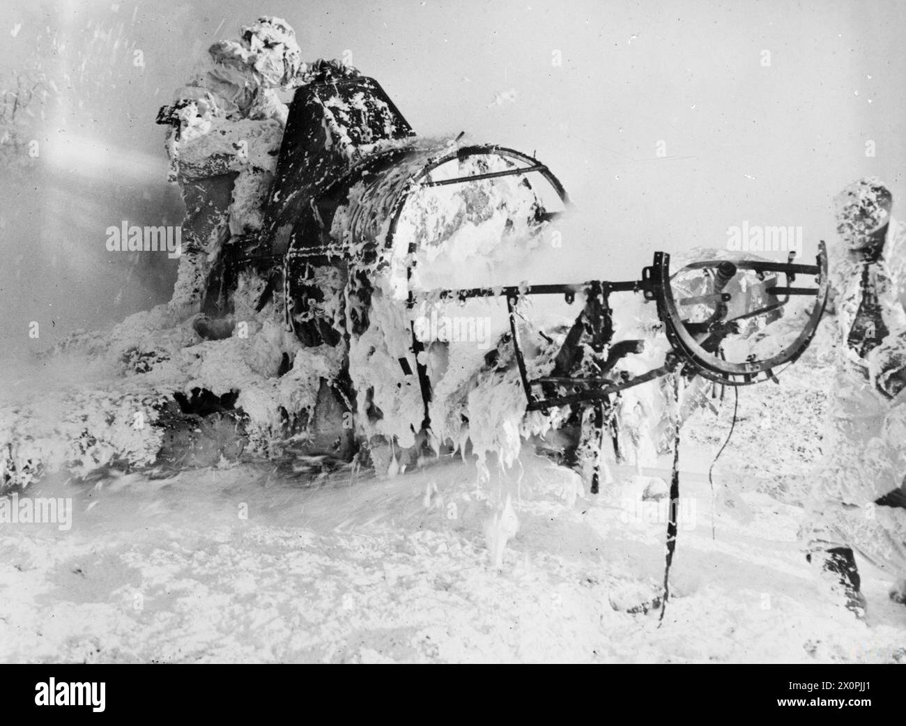 NAVAL AIR STATION FIRE FIGHTERS. 9 DECEMBER 1944, LEE-ON-SOLENT ROYAL ...