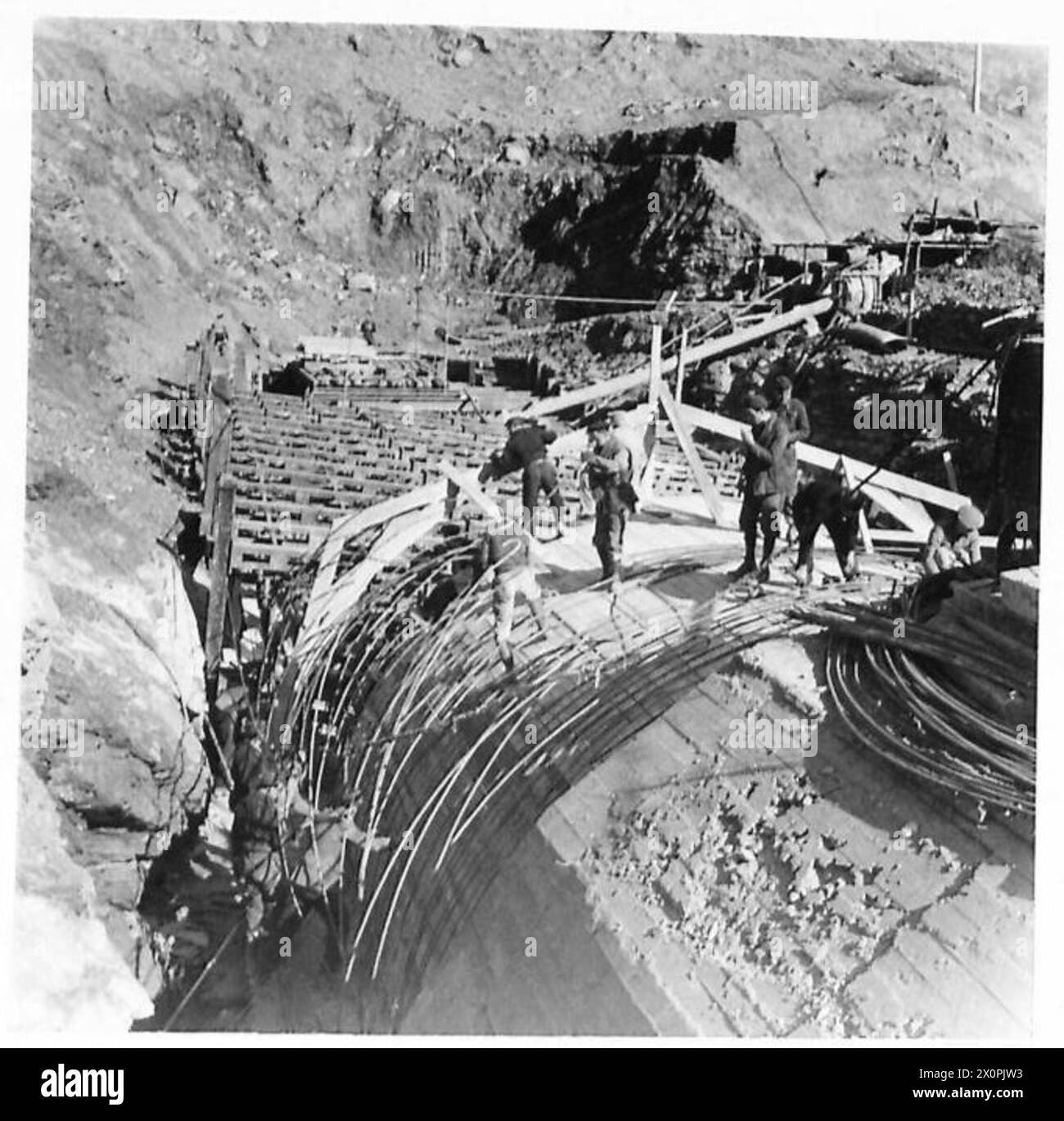 Tunnel collapse Cut Out Stock Images & Pictures - Alamy