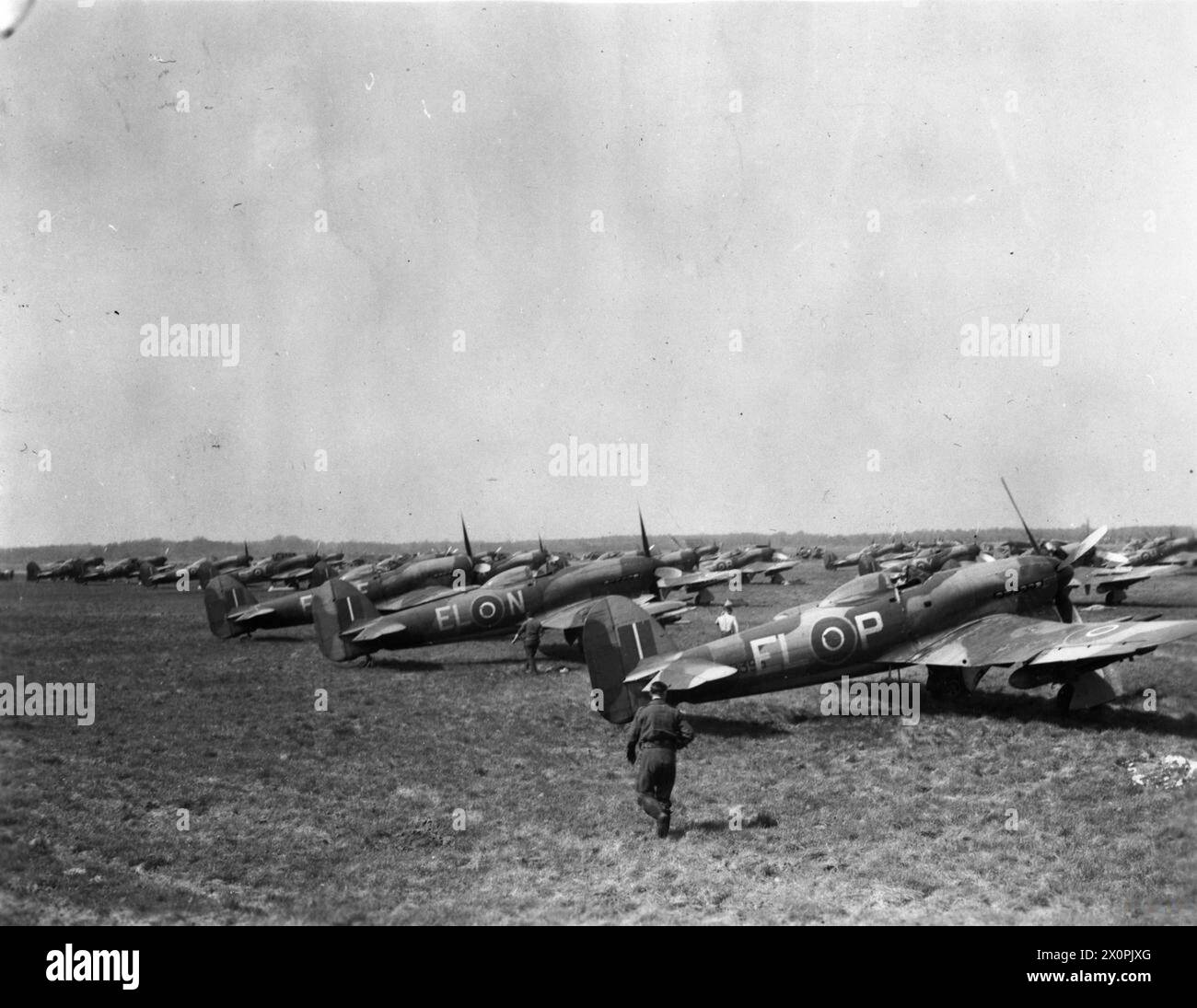 ROYAL AIR FORCE: 2ND TACTICAL AIR FORCE, 1943-1945. - Hawker Typhoon ...