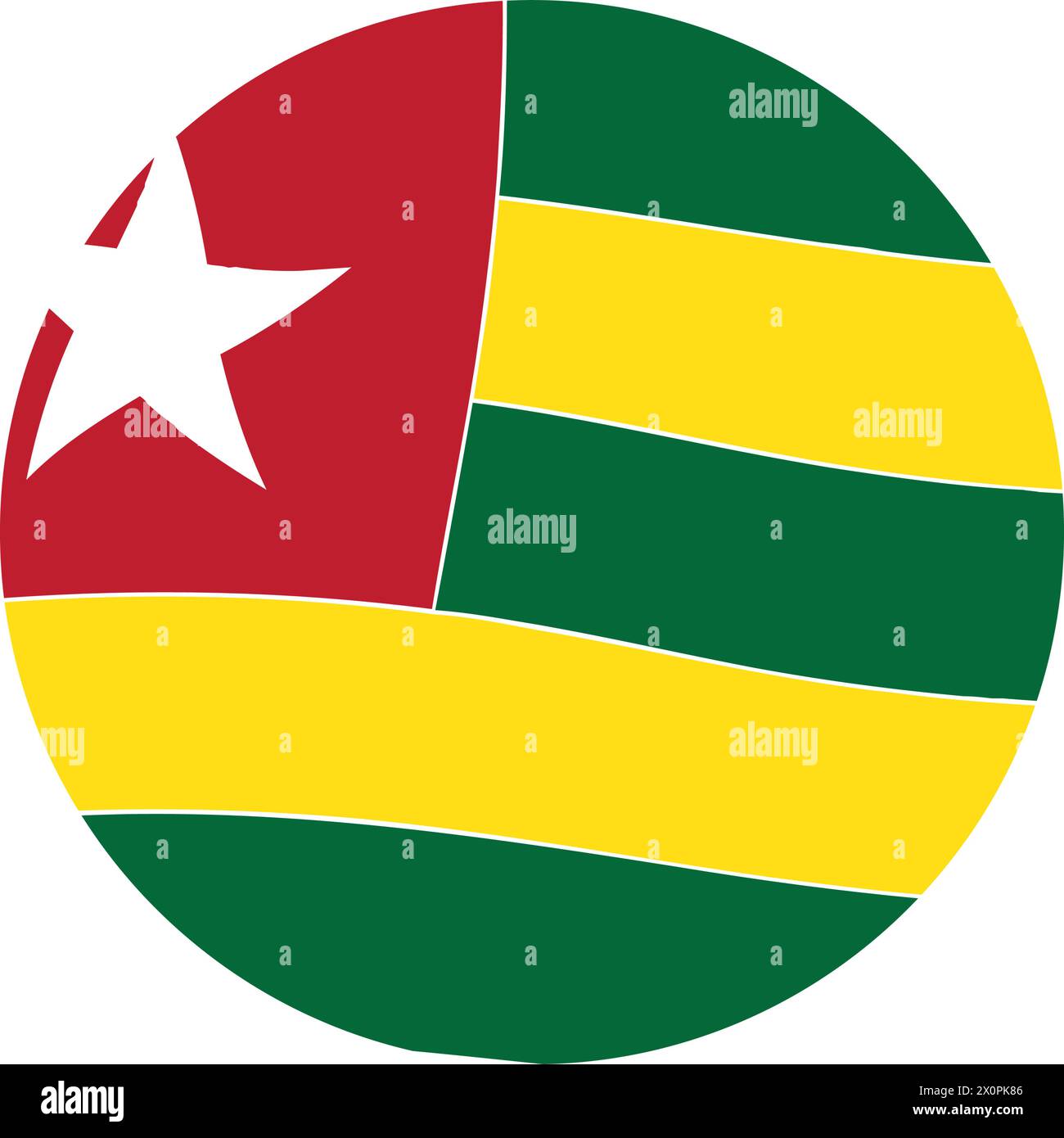 Togo official flag hi-res stock photography and images - Alamy