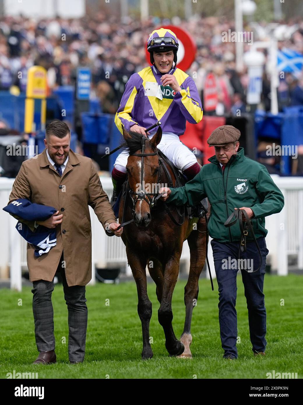 Liverpool, UK. 13th Apr, 2024. 13th April 2024; Aintree Racecourse ...