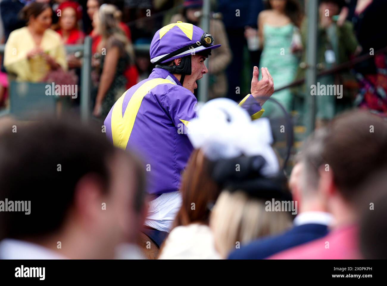 Charlie todd aboard gwennie may boy after winning the william hill ...