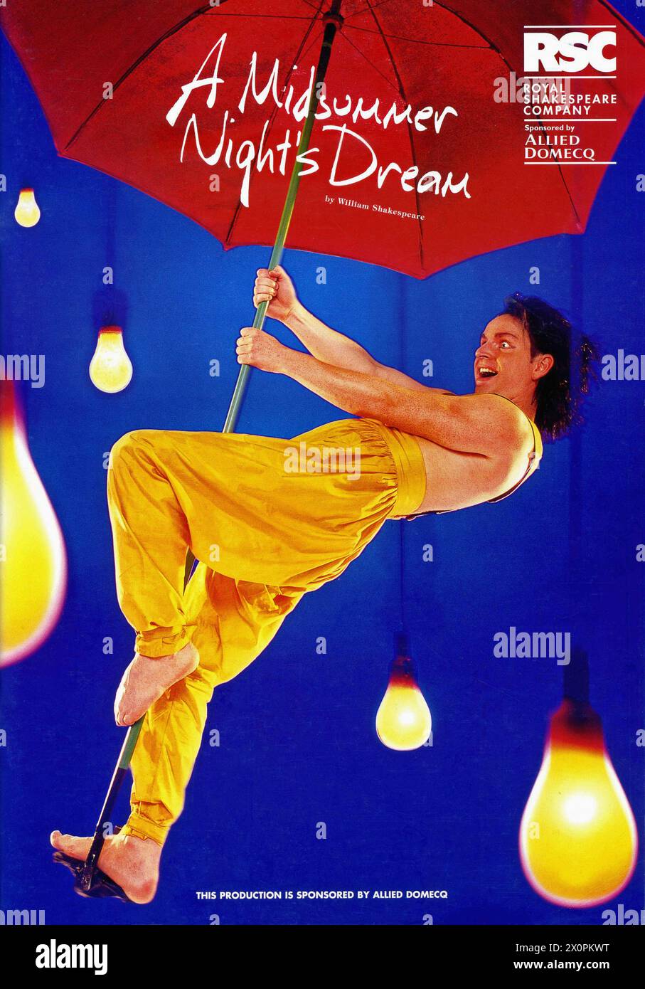 Theatre programme cover. "A Midsummer Night's Dream" by William ...