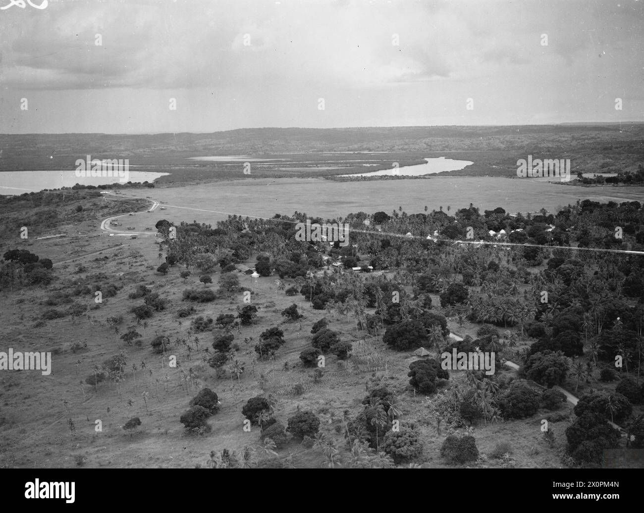 FLEET AIR ARM CAMP, EAST AFRICA. 23-24 JUNE 1942. - An aerial view of ...