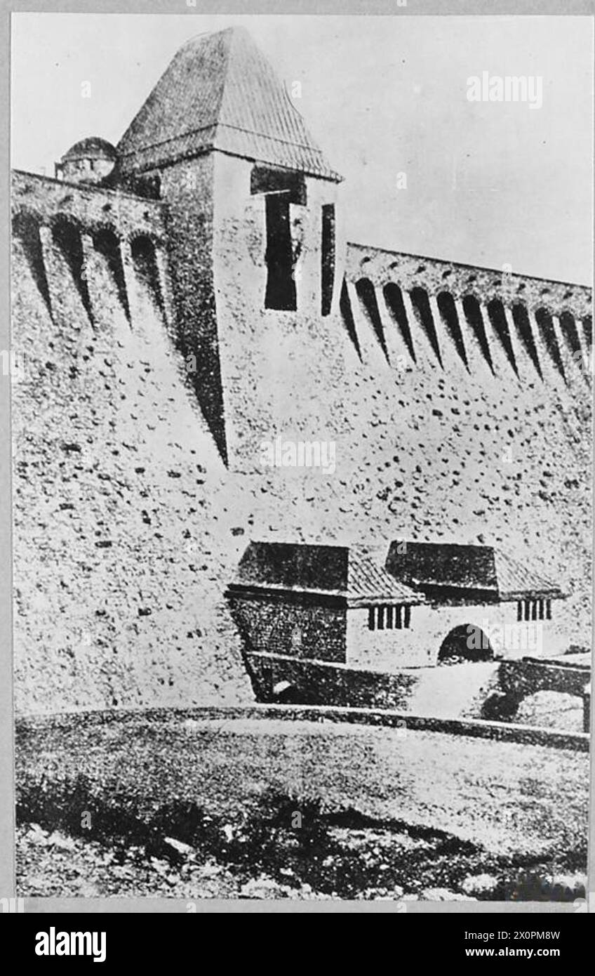 R.A.F. BEACHES GERMANY S TWO GREATESTDAMS :MILLIONS OF TONS OF WATER ...